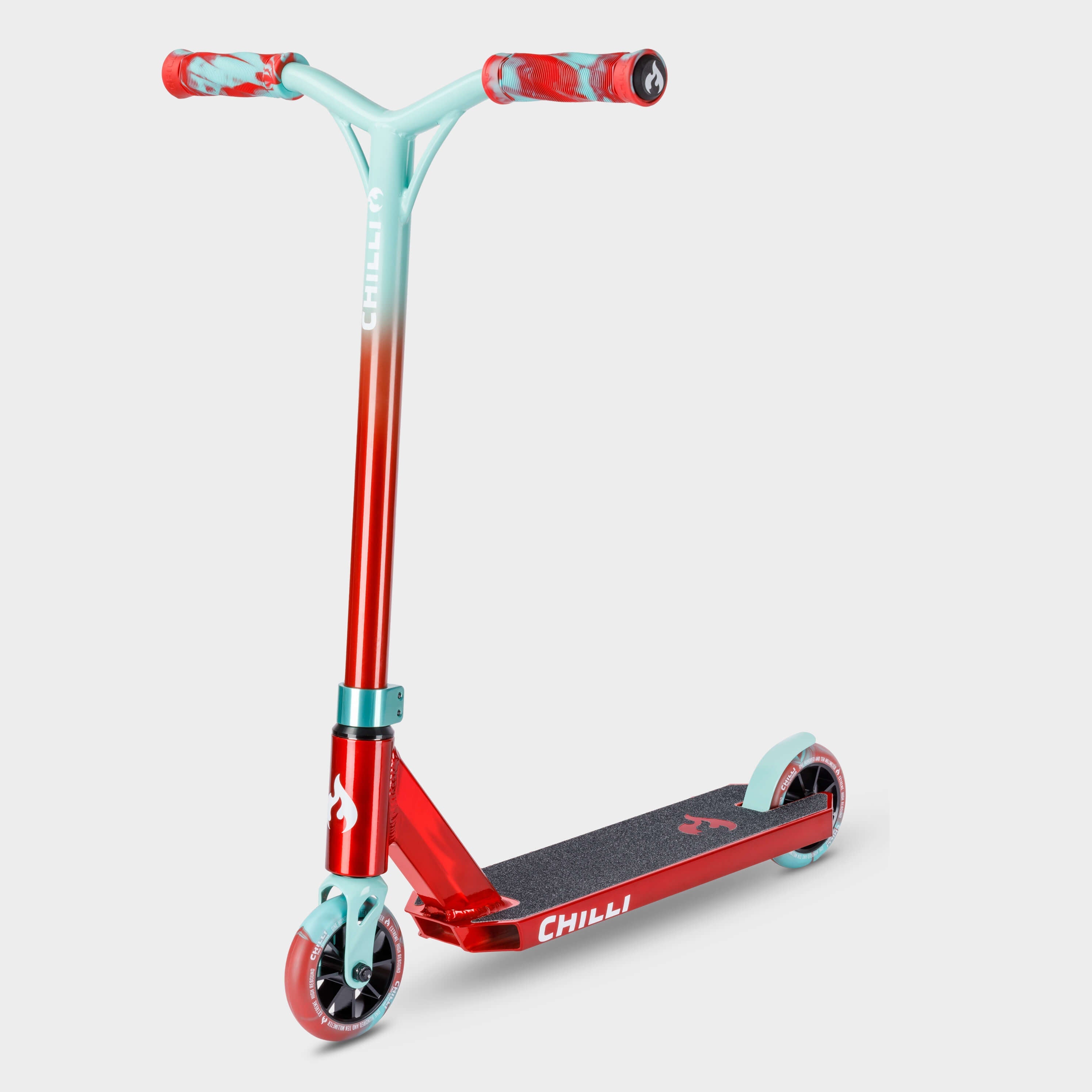 Base Jumpstart Stunt Scooter: Red/Teal | Micro Scooters IE