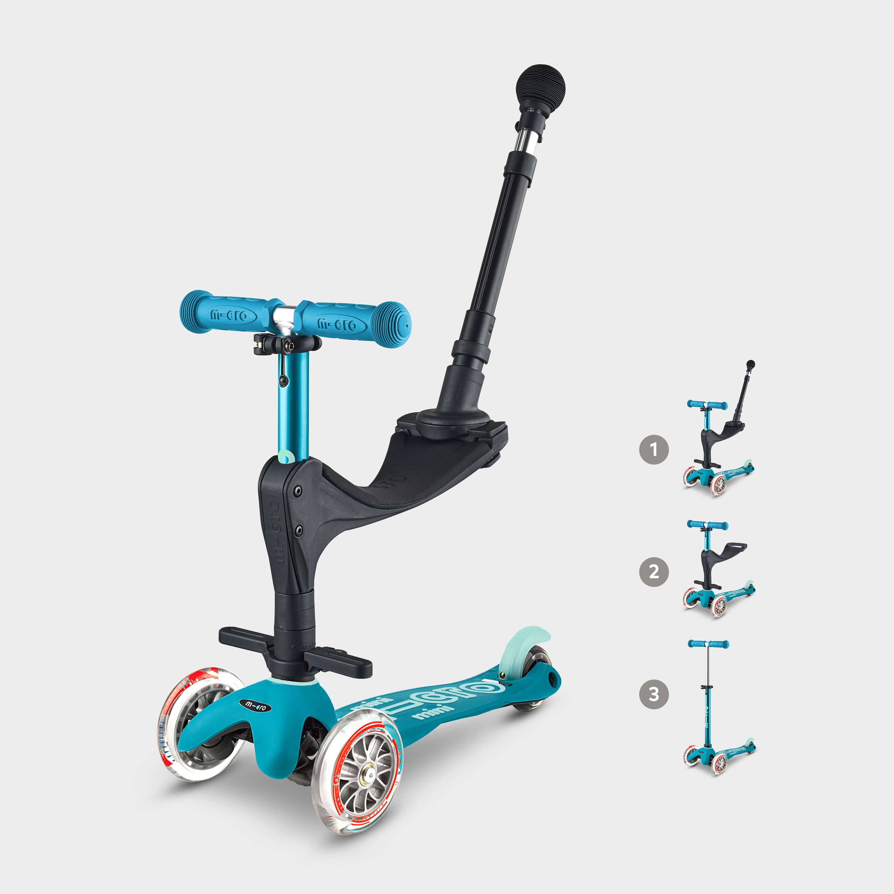 Mini Micro 3in1 Aqua | Micro Scooters | Micro Scooters IE
